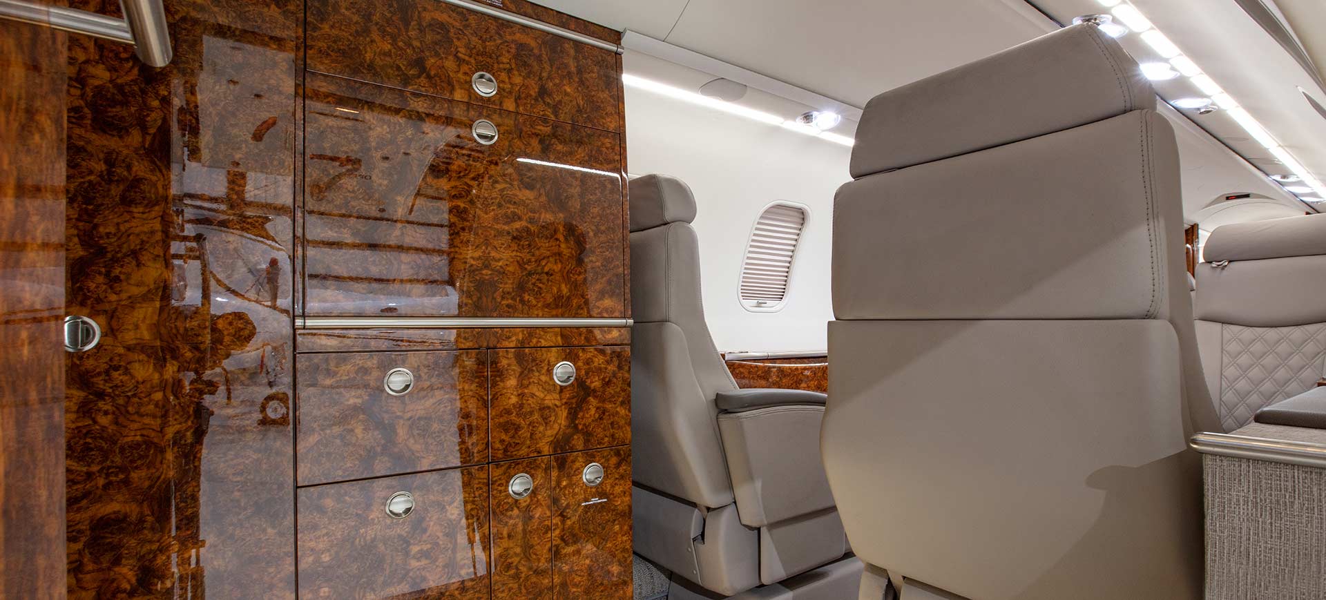 Learjet 45XR Interior | Accord Aviation Interiors