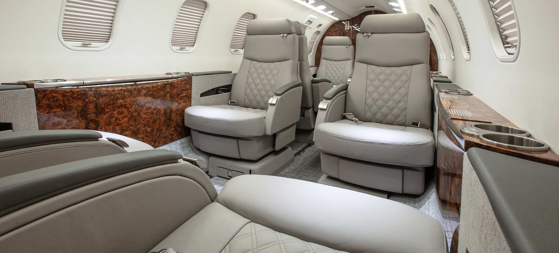 Learjet 45XR Interior | Accord Aviation Interiors